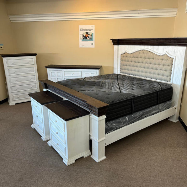 Rustic Farmhouse Style Bedroom Sets | Solid Wood | Hand Made | In Stock ...