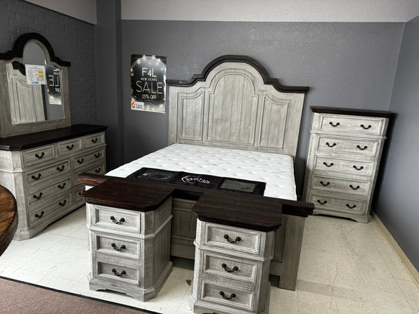 Rustic Farmhouse Style Bedroom Sets | Solid Wood | Hand Made | In Stock ...