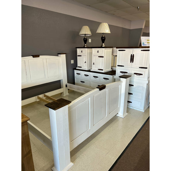 Rustic Farmhouse Style Bedroom Sets | Solid Wood | Hand Made | In Stock ...