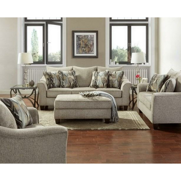 Camero Platinum Sofa Set - Furnishings4Less